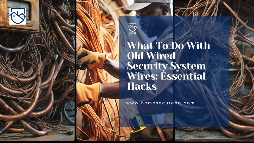 What To Do With Old Wired Security System Wires: 15 Hacks